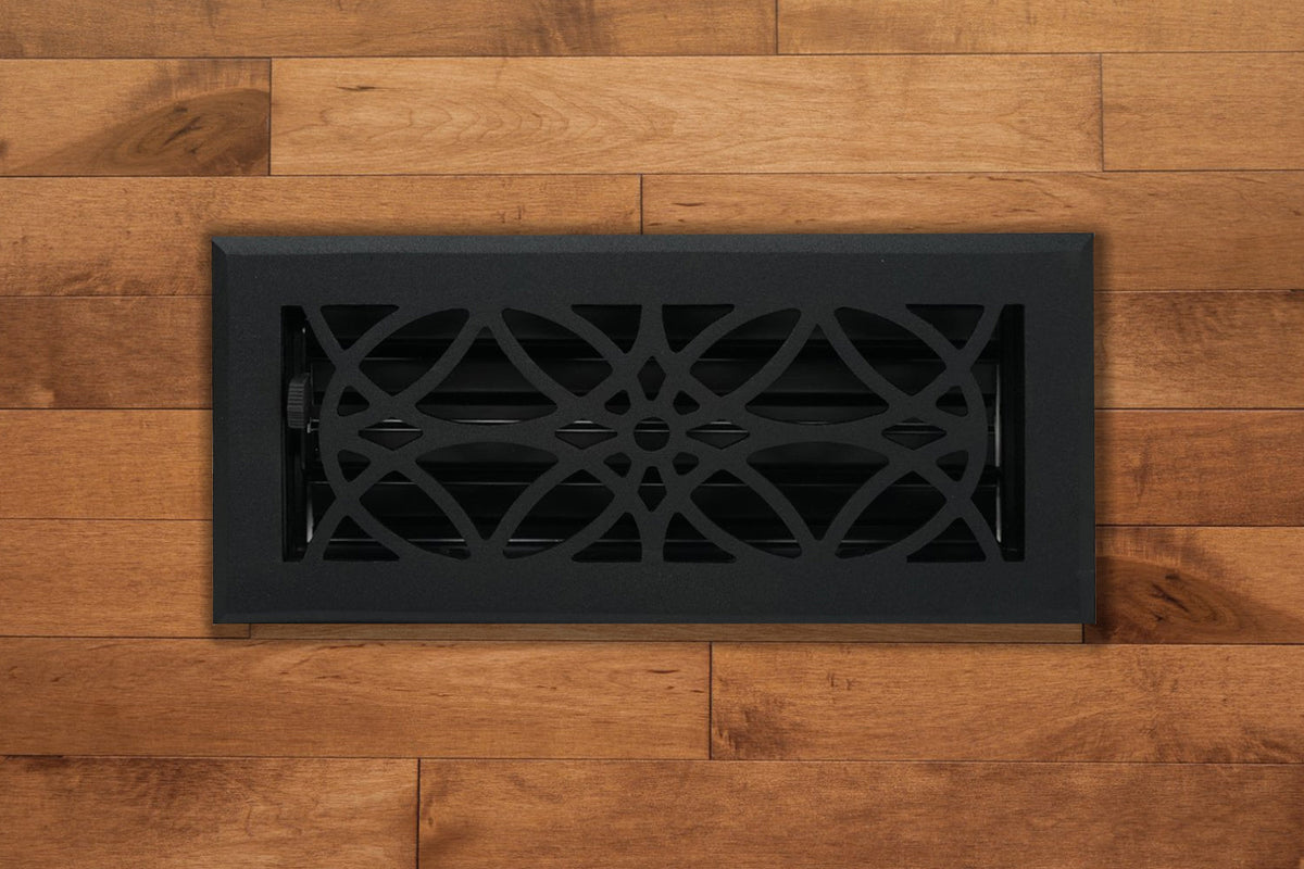 Cast Aluminum Empire Vent Cover - Black – Air Filters Delivered
